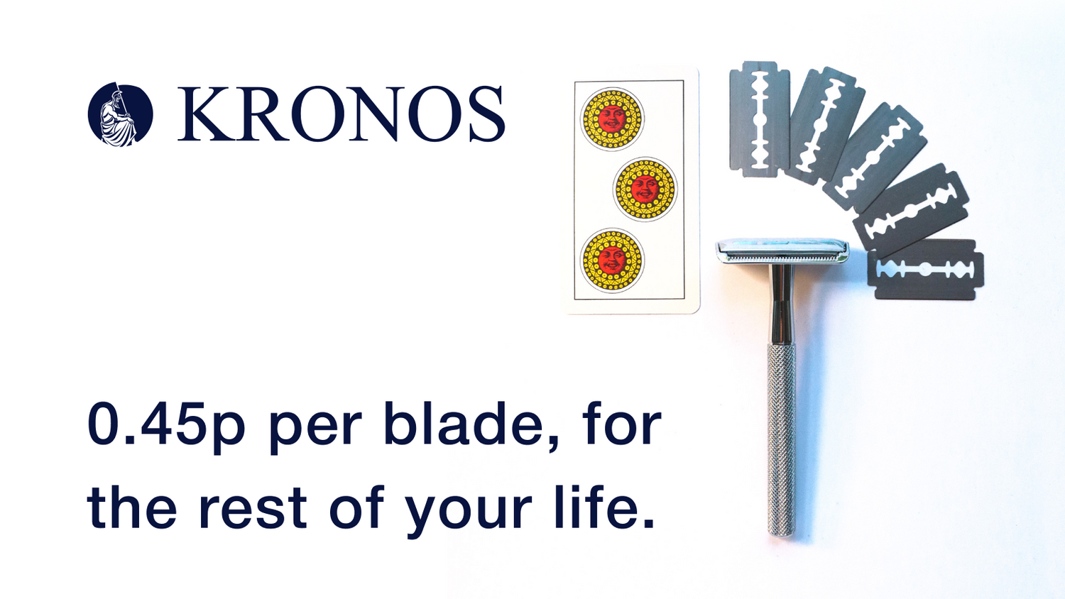Kronos London | Premium Safety Razors | Invest once and save forever